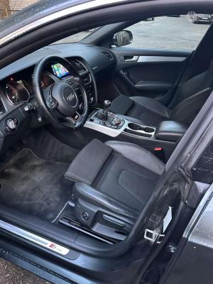 Grey Audi A5 Sportback 2012 in Vilnius, with an engine capacity of 1.80 L and mileage of 217 thousand km for 8200 €, photo 12 on AUTOMOTO.COM.LV