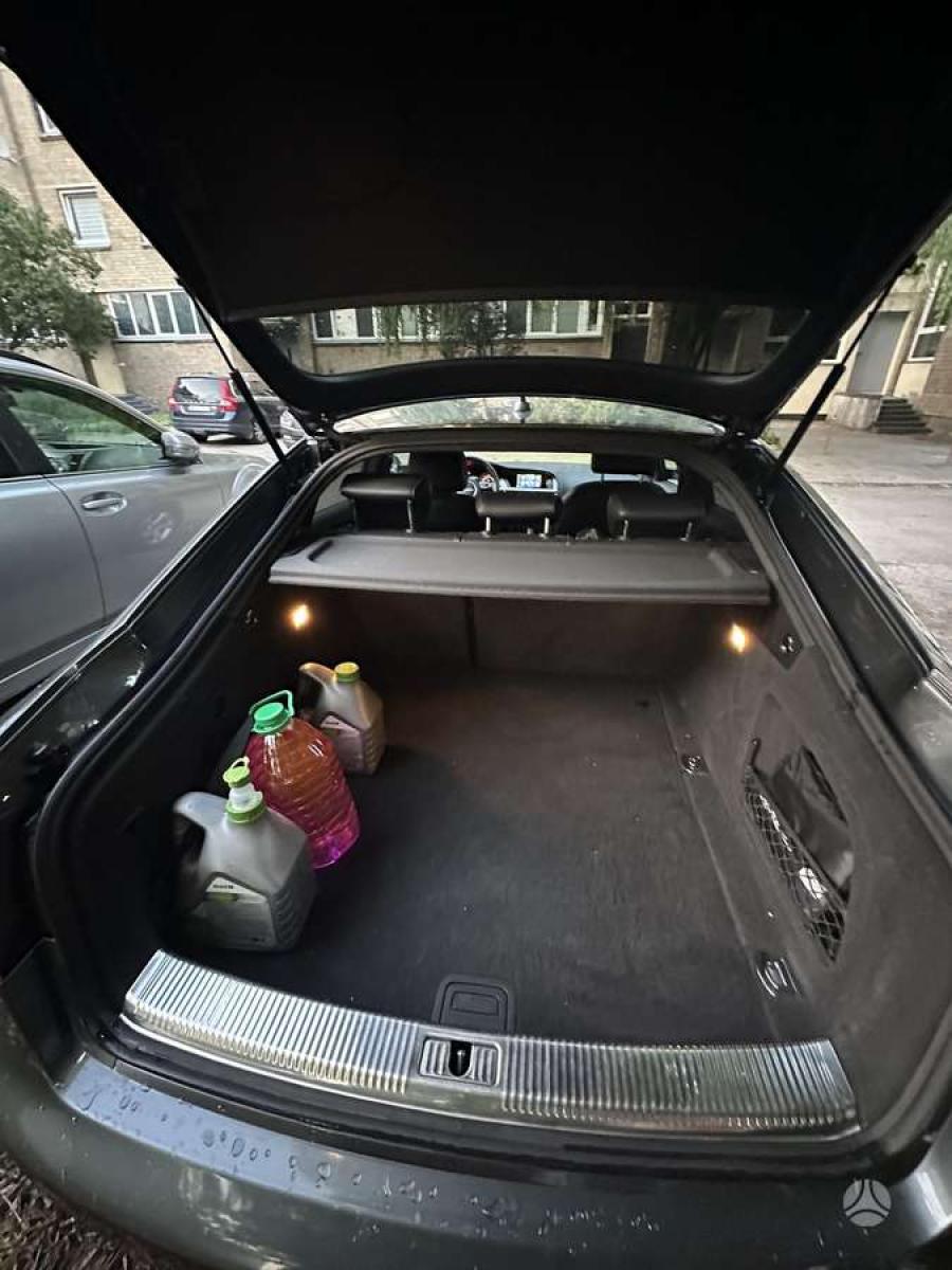 Grey Audi A5 Sportback 2012 in Vilnius, with an engine capacity of 1.80 L and mileage of 217 thousand km for 8200 €, photo 14 on AUTOMOTO.COM.LV
