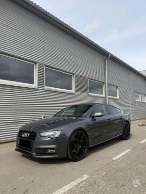 Pelēks Audi A5 Sportback 2012 Šauļi, ar dzinēja tilpumu 2.97 L un nobraukumu 274 tūkst. km par 11000 €, foto 8 vietnē AUTOMOTO.COM.LV