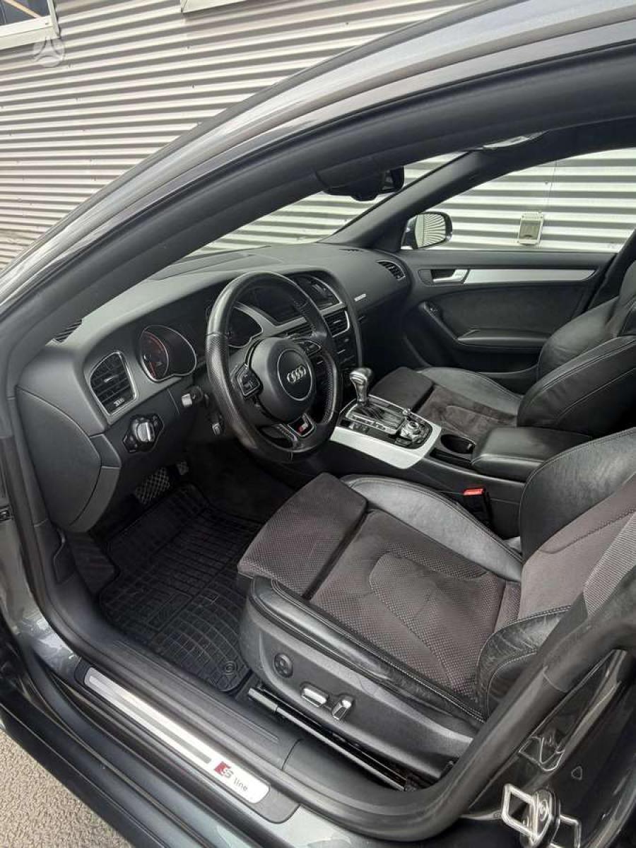 Pelēks Audi A5 Sportback 2012 Šauļi, ar dzinēja tilpumu 2.97 L un nobraukumu 274 tūkst. km par 11000 €, foto 11 vietnē AUTOMOTO.COM.LV