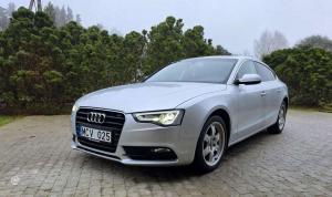 Pelēks Audi A5 Sportback 2013 Utena, ar dzinēja tilpumu 1.97 L un nobraukumu 288 tūkst. km par 6400 €, foto 17 vietnē AUTOMOTO.COM.LV