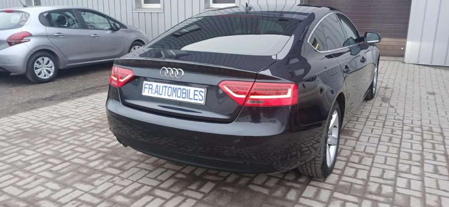 Grey Audi A5 Sportback 2013 in Taurage, with an engine capacity of 1.97 L and mileage of 122 thousand km for 9800 €, photo 3 on AUTOMOTO.COM.LV