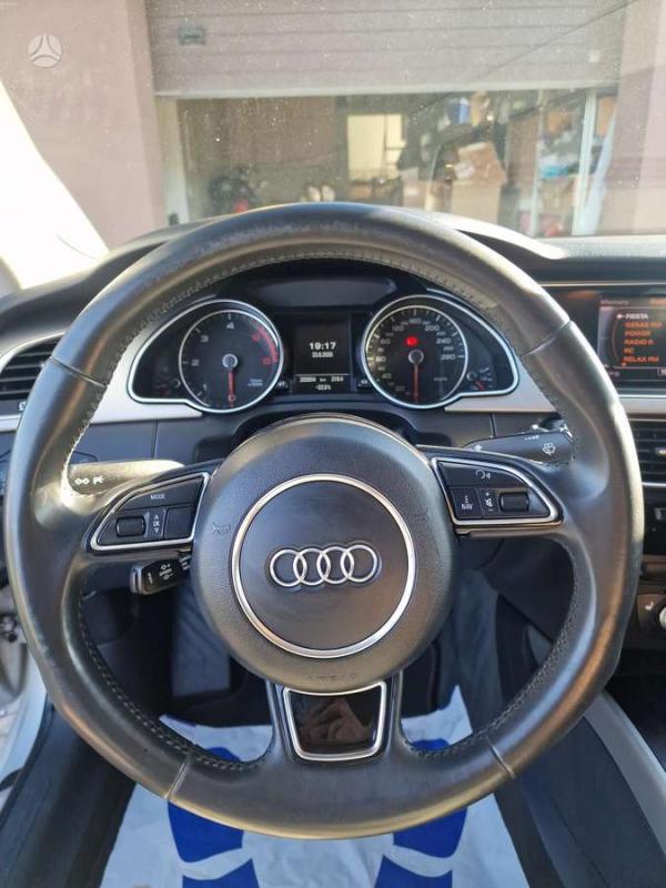 Pelēks Audi A5 Sportback 2013 Kauņa, ar dzinēja tilpumu 1.97 L un nobraukumu 321 tūkst. km par 10000 €, foto 10 vietnē AUTOMOTO.COM.LV