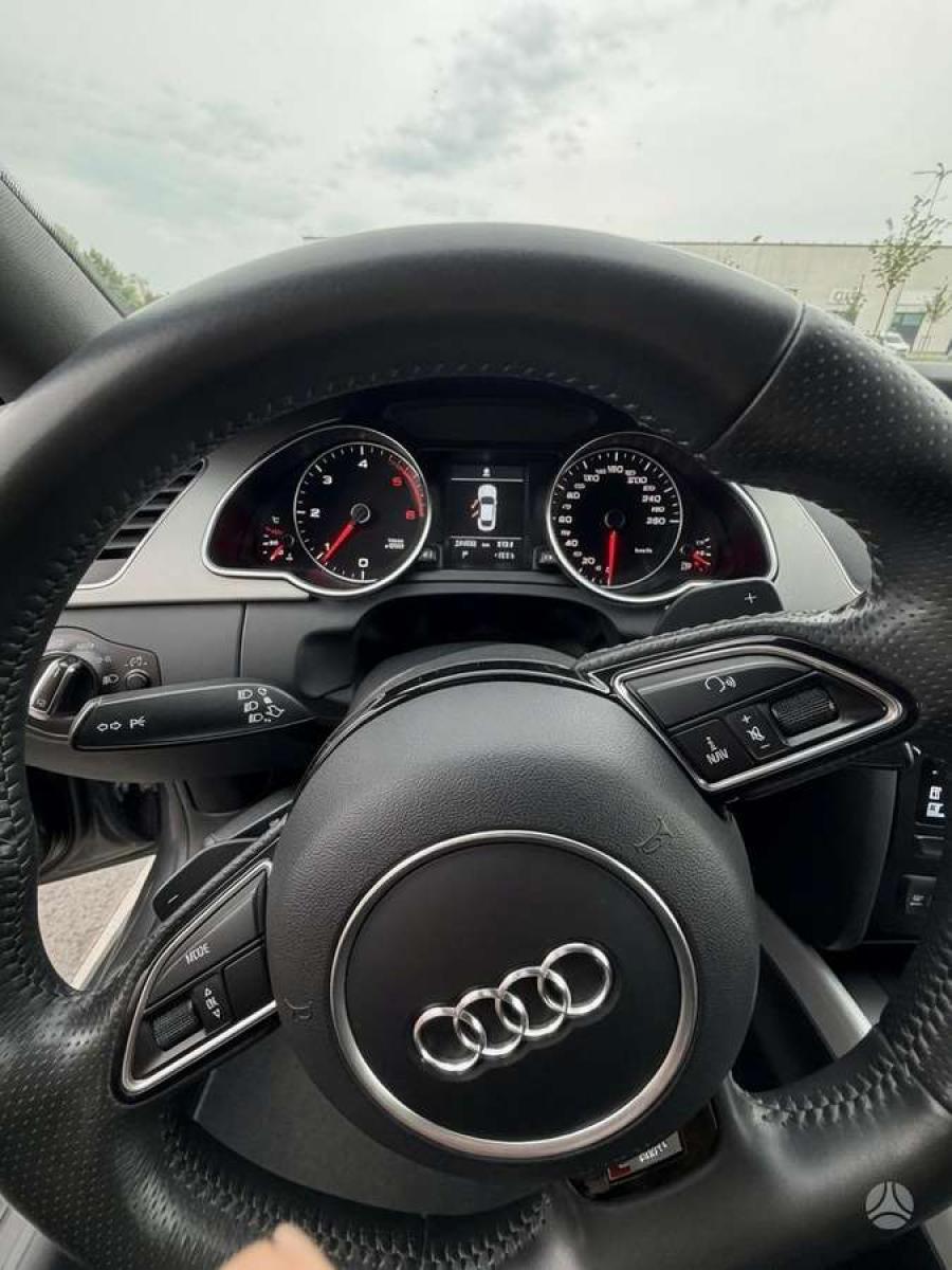Pelēks Audi A5 Sportback 2013 Kauņa, ar dzinēja tilpumu 1.97 L un nobraukumu 345 tūkst. km par 8850 €, foto 4 vietnē AUTOMOTO.COM.LV