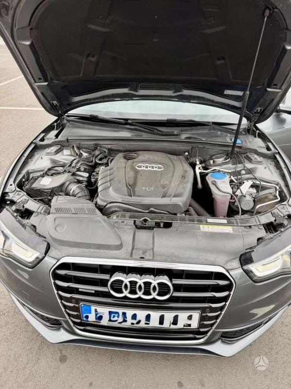 Pelēks Audi A5 Sportback 2013 Kauņa, ar dzinēja tilpumu 1.97 L un nobraukumu 345 tūkst. km par 8850 €, foto 4 vietnē AUTOMOTO.COM.LV