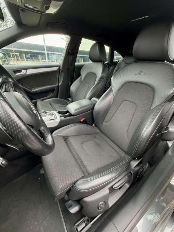 Pelēks Audi A5 Sportback 2013 Kauņa, ar dzinēja tilpumu 1.97 L un nobraukumu 345 tūkst. km par 8850 €, foto 6 vietnē AUTOMOTO.COM.LV