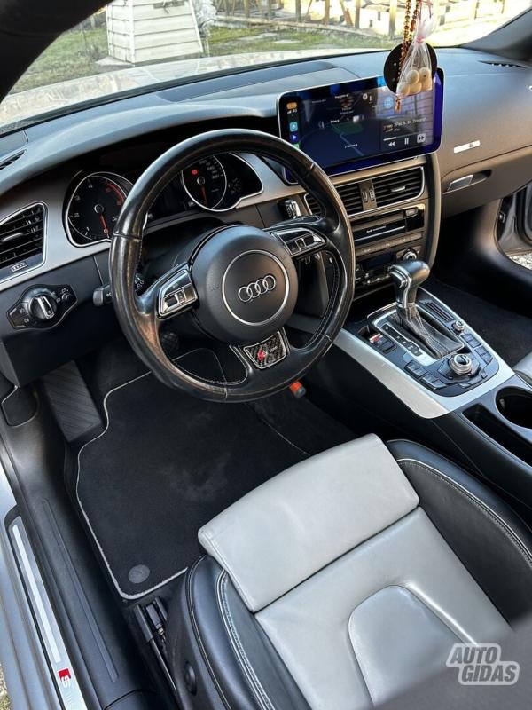 Grey Audi A5 Sportback 2014 in Kaunas, with an engine capacity of 3.00 L and mileage of 246 thousand km for 13850 €, photo 8 on AUTOMOTO.COM.LV
