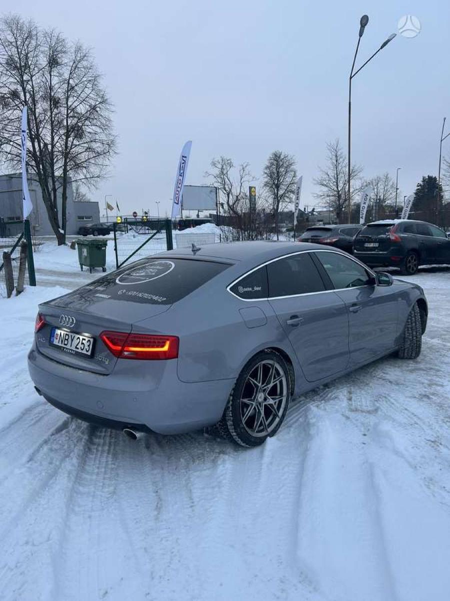 Серый Ауди A5 Sportback 2014 в Каунас, объемом двигателя 2.97 л и пробегом 247 тыс. км за 12200 €, фото 7 на AUTOMOTO.COM.LV