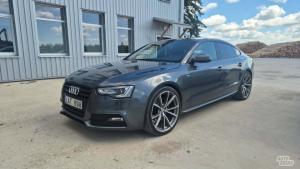 Pelēks Audi A5 Sportback 2014 Ukmergė, ar dzinēja tilpumu 3.00 L un nobraukumu 366 tūkst. km par 10300 €, foto 3 vietnē AUTOMOTO.COM.LV