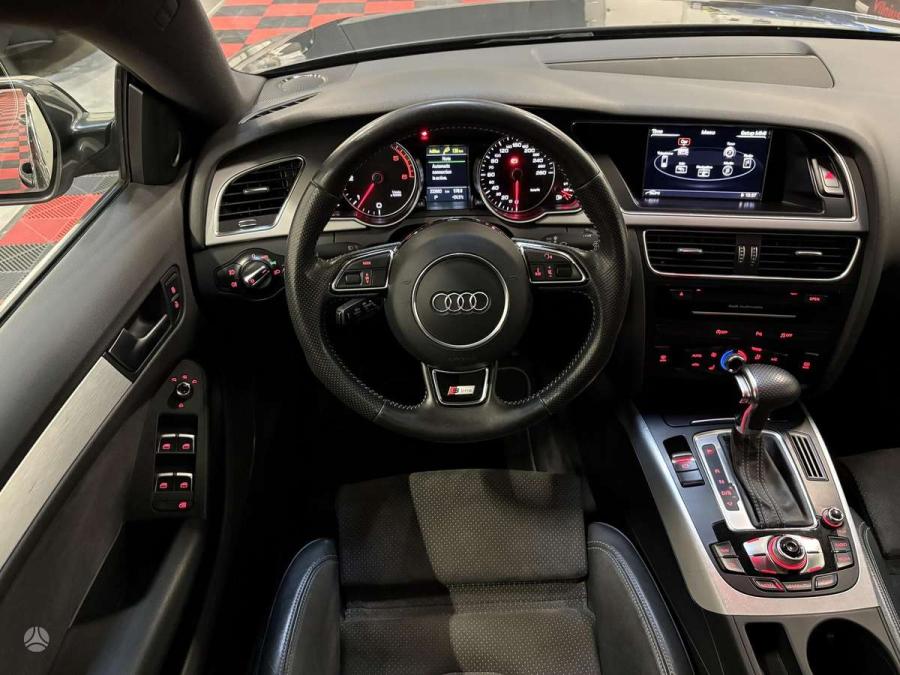 Серый Ауди A5 Sportback 2014 в Вильнюс, объемом двигателя 1.96 л и пробегом 233 тыс. км за 7990 €, фото 19 на AUTOMOTO.COM.LV