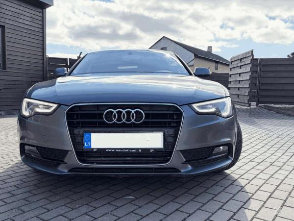Серый Ауди A5 Sportback 2014 в Каунас, объемом двигателя 1.96 л и пробегом 253 тыс. км за 10500 €, фото 2 на AUTOMOTO.COM.LV