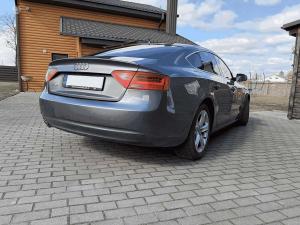 Grey Audi A5 Sportback 2014 in Kaunas, with an engine capacity of 1.96 L and mileage of 253 thousand km for 10500 €, photo 6 on AUTOMOTO.COM.LV