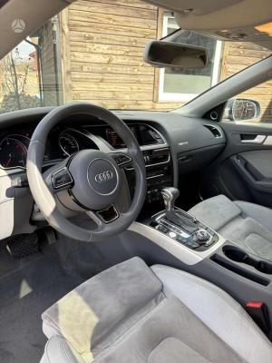 Grey Audi A5 Sportback 2014 in Kaunas, with an engine capacity of 1.96 L and mileage of 253 thousand km for 10500 €, photo 14 on AUTOMOTO.COM.LV
