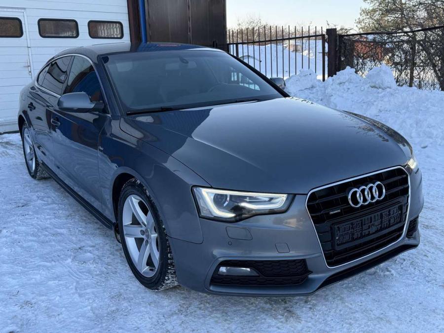 Pelēks Audi A5 Sportback 2016 Prienai, ar dzinēja tilpumu 1.97 L un nobraukumu 201 tūkst. km par 11750 €, foto 7 vietnē AUTOMOTO.COM.LV