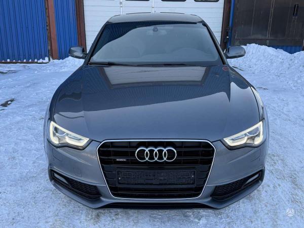 Pelēks Audi A5 Sportback 2016 Prienai, ar dzinēja tilpumu 1.97 L un nobraukumu 201 tūkst. km par 11750 €, foto 8 vietnē AUTOMOTO.COM.LV