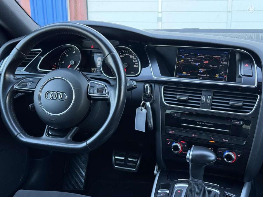 Pelēks Audi A5 Sportback 2016 Prienai, ar dzinēja tilpumu 1.97 L un nobraukumu 201 tūkst. km par 11750 €, foto 18 vietnē AUTOMOTO.COM.LV
