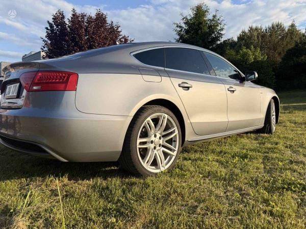 Pelēks Audi A5 Sportback 2016 Prienai, ar dzinēja tilpumu 1.97 L un nobraukumu 145 tūkst. km par 13500 €, foto 4 vietnē AUTOMOTO.COM.LV
