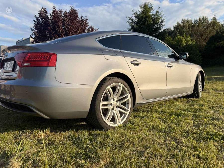 Серый Ауди A5 Sportback 2016 в Пренай, объемом двигателя 1.97 л и пробегом 145 тыс. км за 13500 €, фото 5 на AUTOMOTO.COM.LV