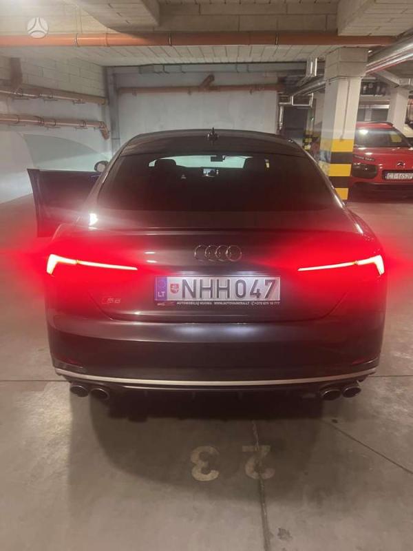 Pelēks Audi A5 Sportback 2017 Utena, ar dzinēja tilpumu 1.98 L un nobraukumu 180 tūkst. km par 20000 €, foto 8 vietnē AUTOMOTO.COM.LV