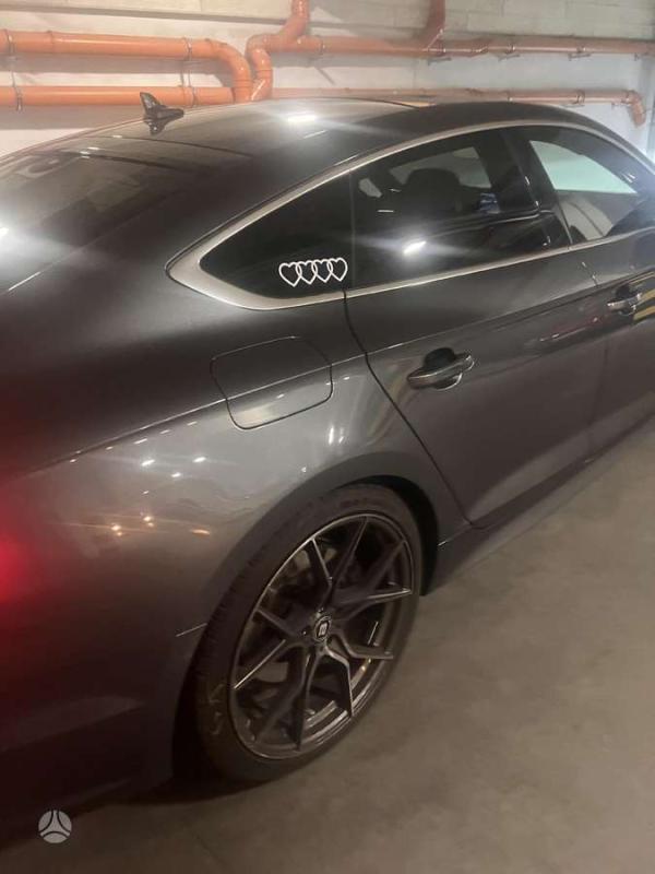 Pelēks Audi A5 Sportback 2017 Utena, ar dzinēja tilpumu 1.98 L un nobraukumu 180 tūkst. km par 20000 €, foto 10 vietnē AUTOMOTO.COM.LV