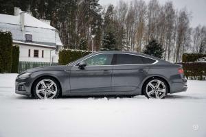 Серый Ауди A5 Sportback 2017 в Электренай, объемом двигателя 1.97 л и пробегом 217 тыс. км за 19300 €, фото 4 на AUTOMOTO.COM.LV