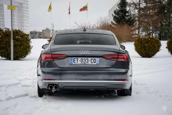 Pelēks Audi A5 Sportback 2017 Elektrėnai, ar dzinēja tilpumu 1.97 L un nobraukumu 217 tūkst. km par 19300 €, foto 6 vietnē AUTOMOTO.COM.LV