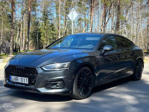 Pelēks Audi A5 Sportback 2017 Klaipėda, ar dzinēja tilpumu 2.00 L un nobraukumu 160 tūkst. km par 18000 €, foto 1 vietnē AUTOMOTO.COM.LV