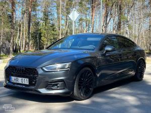 Grey Audi A5 Sportback 2017 in Klaipeda, with an engine capacity of 2.00 L and mileage of 160 thousand km for 18000 €, photo  on AUTOMOTO.COM.LV