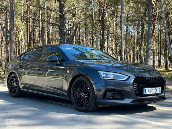 Pelēks Audi A5 Sportback 2017 Klaipėda, ar dzinēja tilpumu 2.00 L un nobraukumu 160 tūkst. km par 18000 €, foto 3 vietnē AUTOMOTO.COM.LV