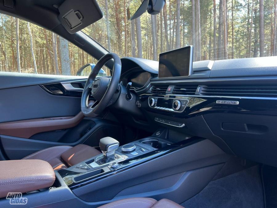 Grey Audi A5 Sportback 2017 in Klaipeda, with an engine capacity of 2.00 L and mileage of 160 thousand km for 18000 €, photo 9 on AUTOMOTO.COM.LV