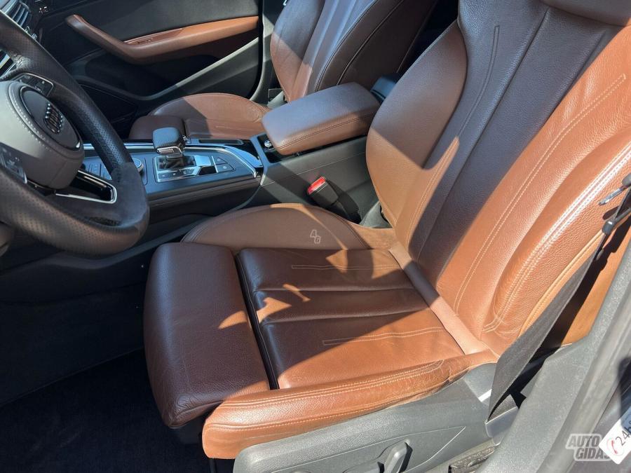 Grey Audi A5 Sportback 2017 in Klaipeda, with an engine capacity of 2.00 L and mileage of 160 thousand km for 18000 €, photo 10 on AUTOMOTO.COM.LV