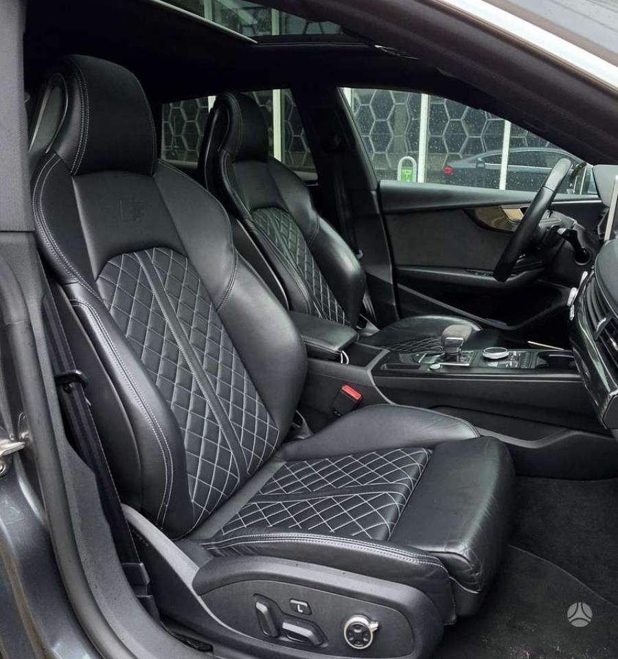 Pelēks Audi A5 Sportback 2017 Viļņa, ar dzinēja tilpumu 1.98 L un nobraukumu 189 tūkst. km par 13700 €, foto 12 vietnē AUTOMOTO.COM.LV