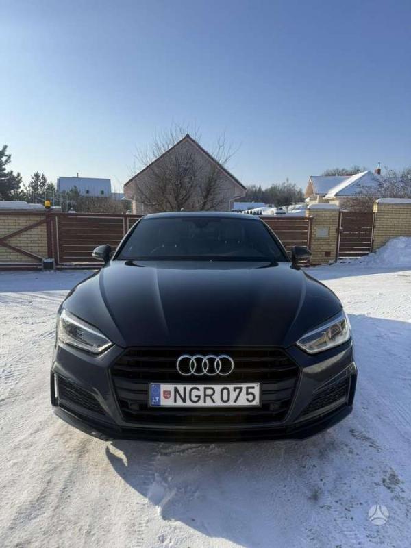 Grey Audi A5 Sportback 2018 in Kaunas, with an engine capacity of 1.97 L and mileage of 190 thousand km for 15000 €, photo 1 on AUTOMOTO.COM.LV
