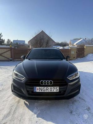 Pelēks Audi A5 Sportback 2018 Kauņa, ar dzinēja tilpumu 1.97 L un nobraukumu 190 tūkst. km par 15000 €, foto  vietnē AUTOMOTO.COM.LV