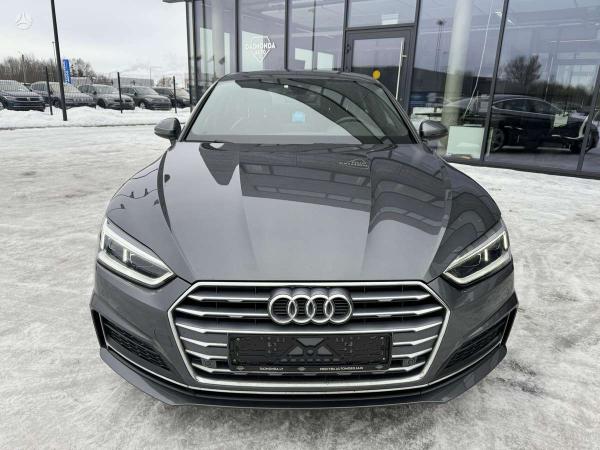 Pelēks Audi A5 Sportback 2018 Kauņa, ar dzinēja tilpumu 1.98 L un nobraukumu 219 tūkst. km par 14500 €, foto 2 vietnē AUTOMOTO.COM.LV