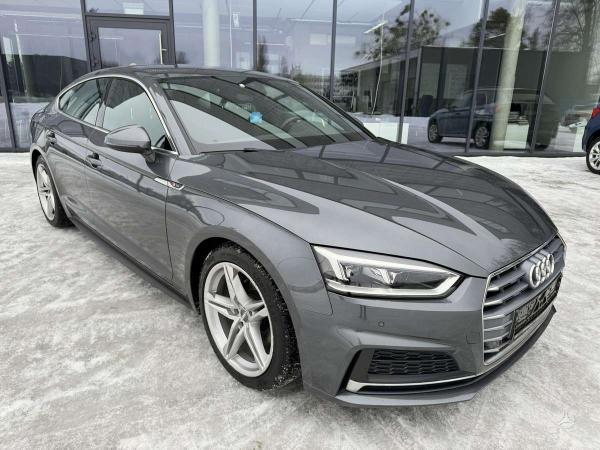 Pelēks Audi A5 Sportback 2018 Kauņa, ar dzinēja tilpumu 1.98 L un nobraukumu 219 tūkst. km par 14500 €, foto 3 vietnē AUTOMOTO.COM.LV