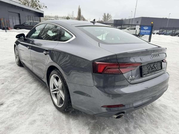 Pelēks Audi A5 Sportback 2018 Kauņa, ar dzinēja tilpumu 1.98 L un nobraukumu 219 tūkst. km par 14500 €, foto 5 vietnē AUTOMOTO.COM.LV