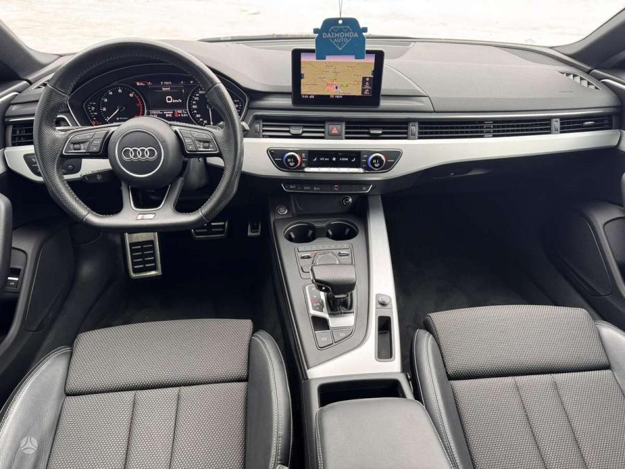 Pelēks Audi A5 Sportback 2018 Kauņa, ar dzinēja tilpumu 1.98 L un nobraukumu 219 tūkst. km par 14500 €, foto 11 vietnē AUTOMOTO.COM.LV