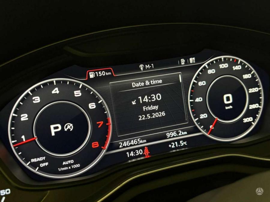 Pelēks Audi A5 Sportback 2018 Marijampole, ar dzinēja tilpumu 1.98 L un nobraukumu 247 tūkst. km par 17750 €, foto 4 vietnē AUTOMOTO.COM.LV