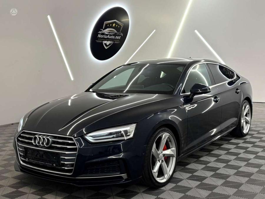 Pelēks Audi A5 Sportback 2018 Marijampole, ar dzinēja tilpumu 1.98 L un nobraukumu 247 tūkst. km par 17750 €, foto 14 vietnē AUTOMOTO.COM.LV