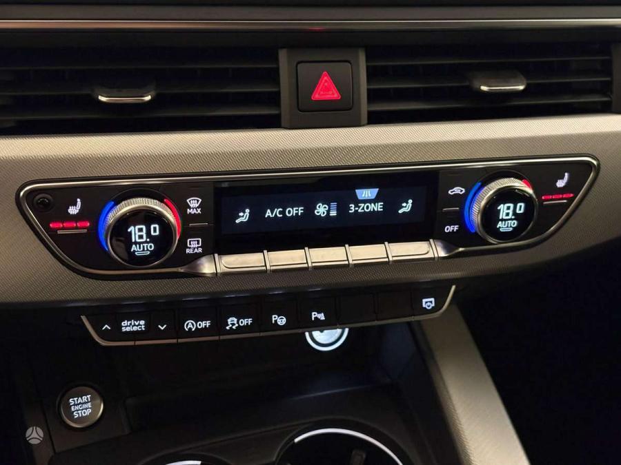 Pelēks Audi A5 Sportback 2018 Marijampole, ar dzinēja tilpumu 1.98 L un nobraukumu 247 tūkst. km par 17750 €, foto 15 vietnē AUTOMOTO.COM.LV