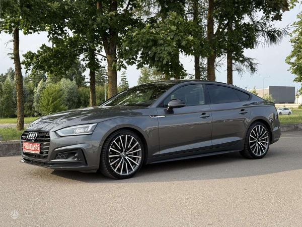 Серый Ауди A5 Sportback 2018 в Паневежис, объемом двигателя 2.97 л и пробегом 259 тыс. км за 17999 €, фото 3 на AUTOMOTO.COM.LV
