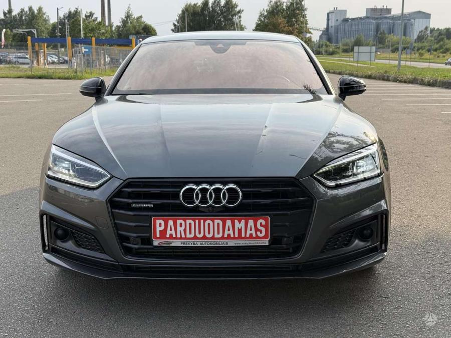Серый Ауди A5 Sportback 2018 в Паневежис, объемом двигателя 2.97 л и пробегом 259 тыс. км за 17999 €, фото 8 на AUTOMOTO.COM.LV