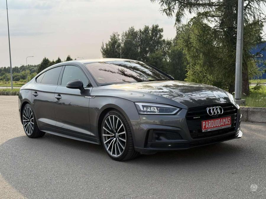 Серый Ауди A5 Sportback 2018 в Паневежис, объемом двигателя 2.97 л и пробегом 259 тыс. км за 17999 €, фото 11 на AUTOMOTO.COM.LV