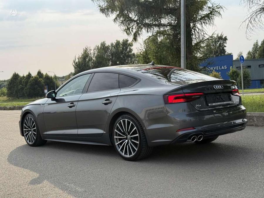 Серый Ауди A5 Sportback 2018 в Паневежис, объемом двигателя 2.97 л и пробегом 259 тыс. км за 17999 €, фото 15 на AUTOMOTO.COM.LV
