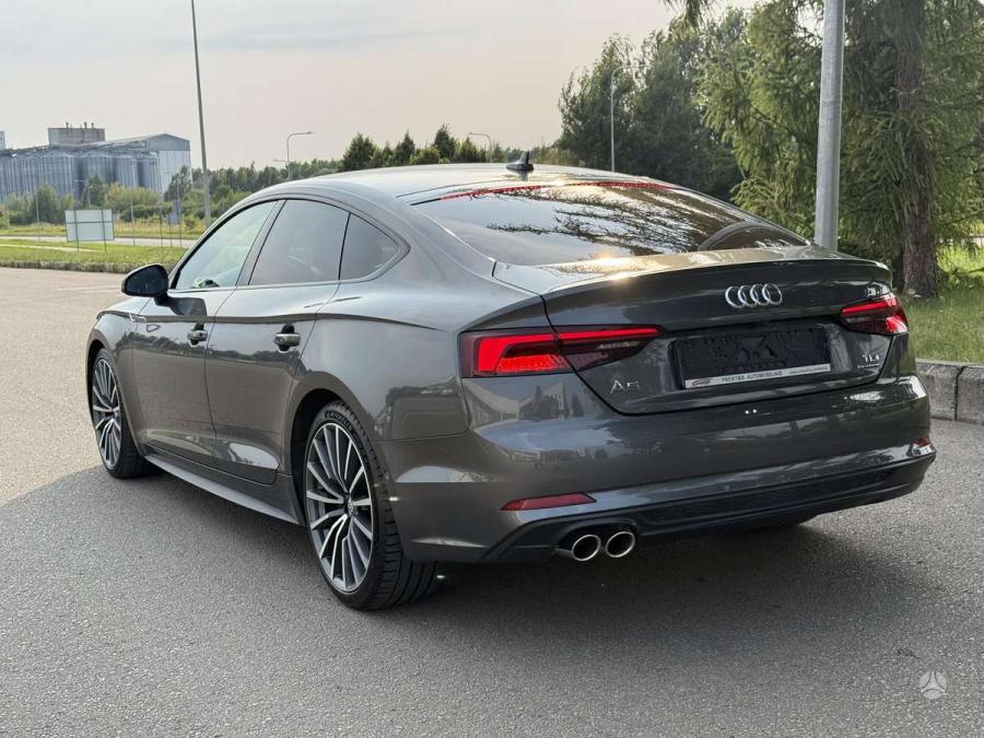 Серый Ауди A5 Sportback 2018 в Паневежис, объемом двигателя 2.97 л и пробегом 259 тыс. км за 17999 €, фото 16 на AUTOMOTO.COM.LV