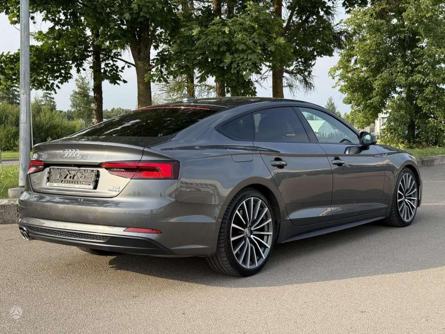 Серый Ауди A5 Sportback 2018 в Паневежис, объемом двигателя 2.97 л и пробегом 259 тыс. км за 17999 €, фото 20 на AUTOMOTO.COM.LV