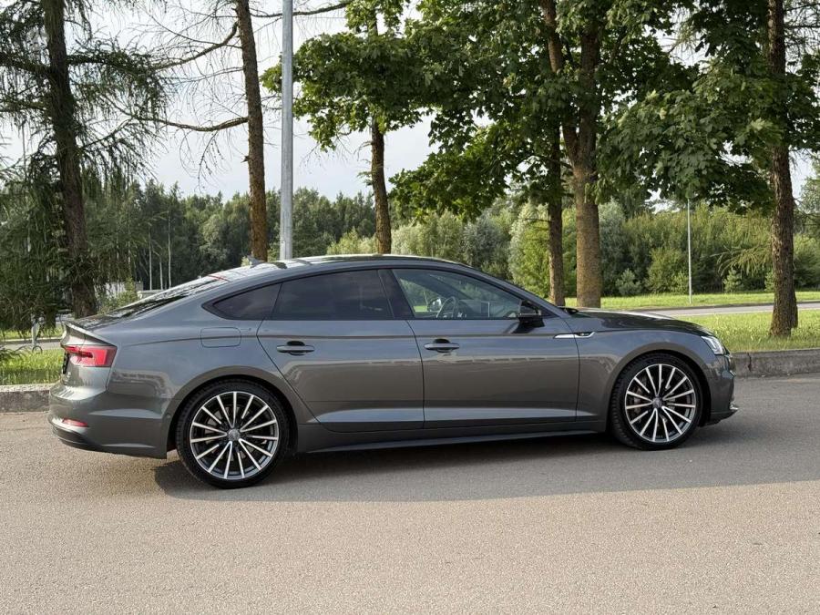 Серый Ауди A5 Sportback 2018 в Паневежис, объемом двигателя 2.97 л и пробегом 259 тыс. км за 17999 €, фото 23 на AUTOMOTO.COM.LV