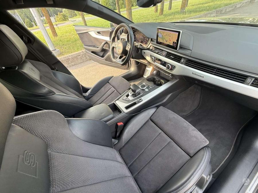 Серый Ауди A5 Sportback 2018 в Паневежис, объемом двигателя 2.97 л и пробегом 259 тыс. км за 17999 €, фото 29 на AUTOMOTO.COM.LV