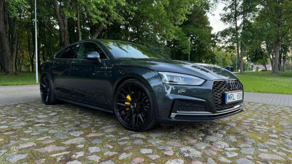 Серый Ауди A5 Sportback 2018 в Вильнюс, объемом двигателя 1.98 л и пробегом 212 тыс. км за 19500 €, фото 5 на AUTOMOTO.COM.LV